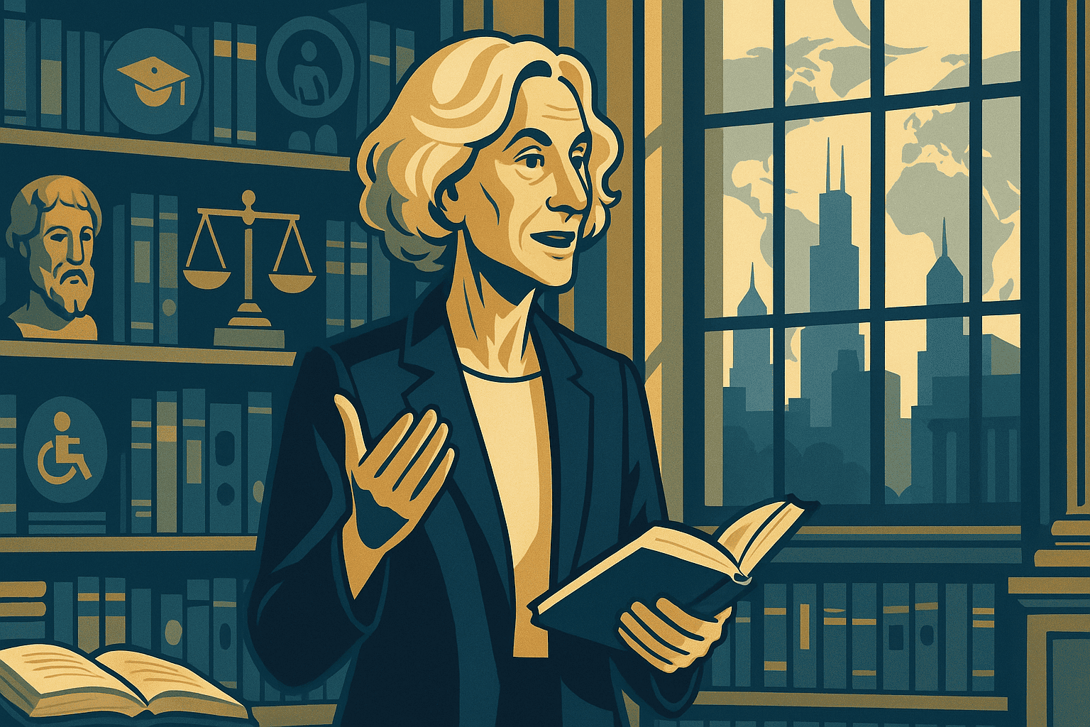 Martha Nussbaum (1947–) : philosophie de la justice, "capabilités" et ...