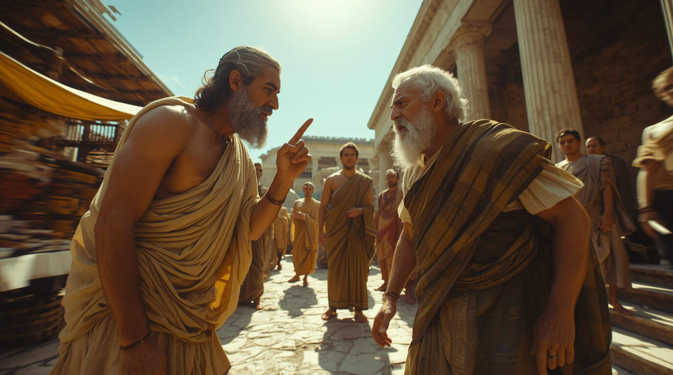 La maïeutique de Socrate : La dialectique comme art d'accoucher les ...